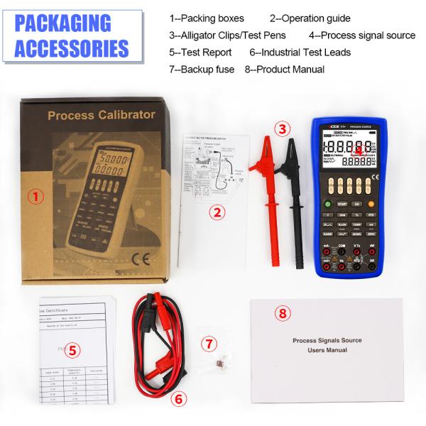 Quality VICTOR 11+ Process Signal Source handheld calibrator process calibrator for sale