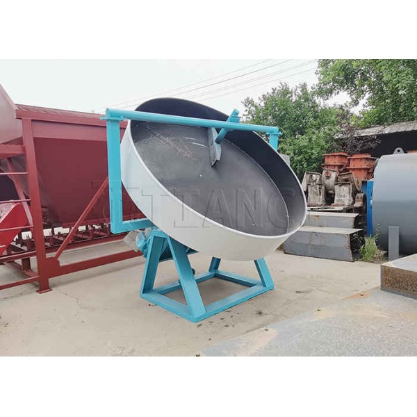 Quality 1-6T/H Organic Fertilizer Production Machine Compound Fertilizer Disc Granulator for sale