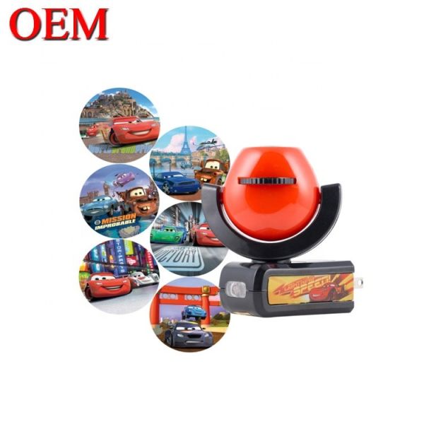 Quality Custom Cute Projectables Cartoon Toy LED Night Light With Projector for sale