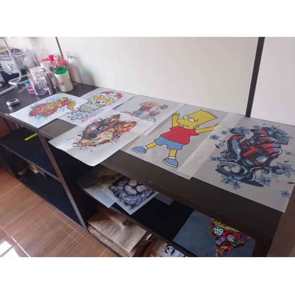 Quality Cold / Warm Peeled DTF PET Film Printable Digital Transfer Film for sale