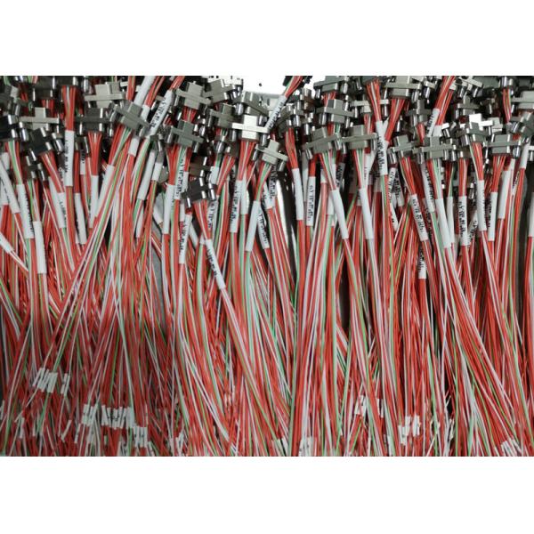 Quality Color Coded Crimp 9 Pin Contact Micro-D Rectangular J30J Series with 200mm Wire for sale