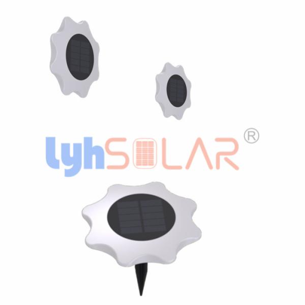 Quality Remote Control Solar Powered Garden Lights With 16 Colors And Flash Lighting for sale