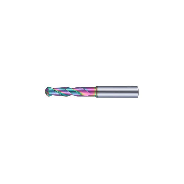 Quality 2 Flute Ball Nose End Mill For Copper Aluminum Alloy for sale