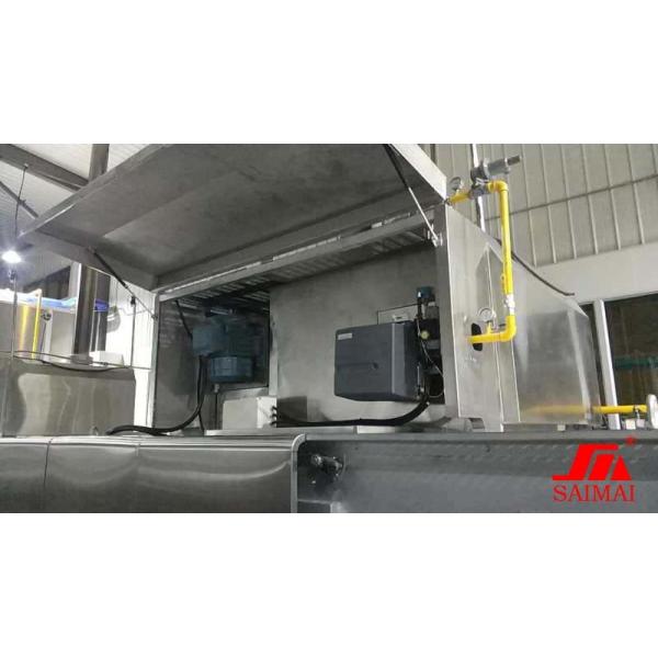 Quality 1500kg/M ABB Motor Pizza Hybrid Bakery Tunnel Oven for sale