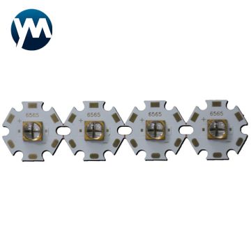 Quality UV LED SMD Chip 6565 10W 20mm Hexagonal Plate LED Flashlight Module for sale