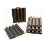 Quality Factory Price Indoor Waterproof Water Proof Wood Composite Wall Louvers Exterior WPC Decorative Wall Panels for sale
