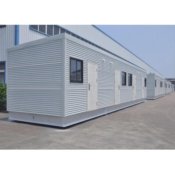 Quality Prefab Mobile Cabin House / Steel Frame Prefab Modular Homes For Guard House for sale