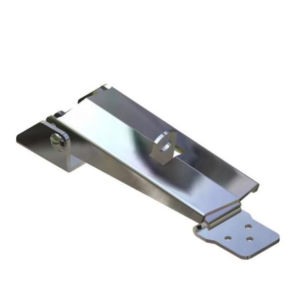 Quality Rustproof Steel Over Center Toggle Latches Nickel Plated With Keyhole for sale