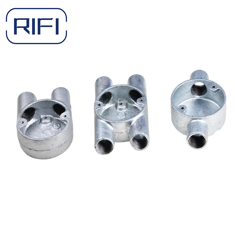 BS4568 Gi Electrical Conduit Pipe Hot DIP Galvanized Normal Bend Solid Elbow Bend