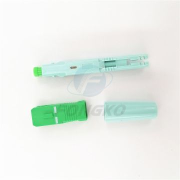 Quality 50dB quick assembly Fiber Optic Fast Connector lc fc sc fiber connector for sale
