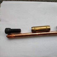 Quality Lightning Copper Rod Electrode Earthing System  1.8m for sale