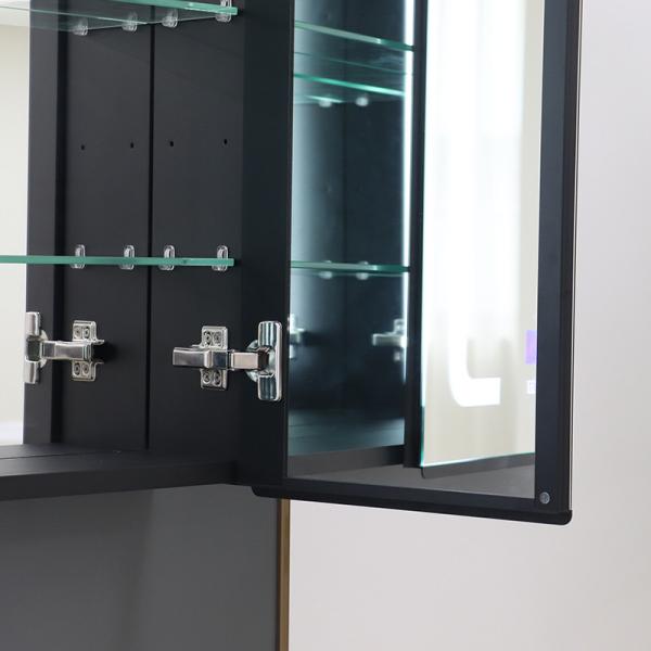 Quality Wall Mounted Smart Mirror Medicine Cabinet Modern Mirror Cabinet For Bathroom for sale