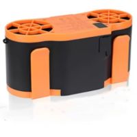 Quality 20000mAh Battery Portable Waist Fan 6 Adjustable Speed Levels and Power Bank for sale