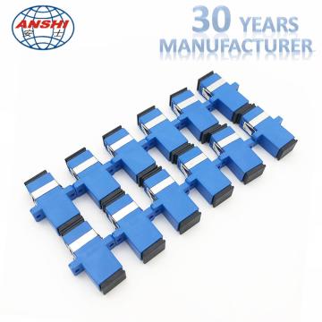 Quality SM SC / UPC Simplex Fttx Multimode Fiber Coupler With Translucent Dust Cap for sale