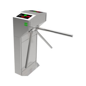Quality RFID Ticketing System Vertical Automatic Stainless Steel Tripod Turnstile Gate for sale