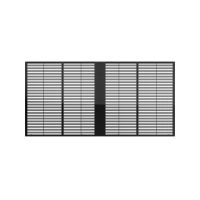 Quality High Brightness Glass Wall Led Display , P7.82x7.82mm Clear Led Screen for sale