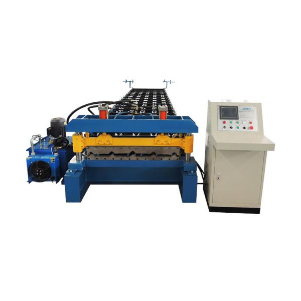 Quality PPGI Corrugated Sheet Roll Forming Machine , Metal Roof Roll Forming Machine Non for sale