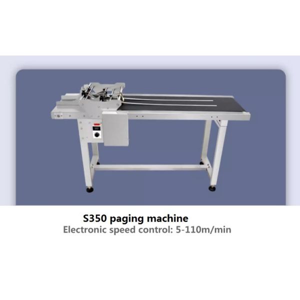 Quality 120w High Speed Full Automatic Dater Printer Coder Used Feeder Paging Machine for sale
