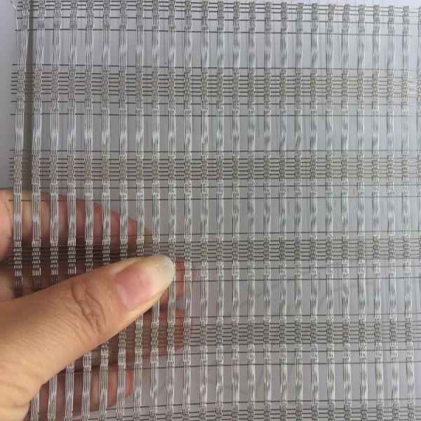 Quality Durable Transparent Copper Mesh Laminated Glass For Security Constructions for sale