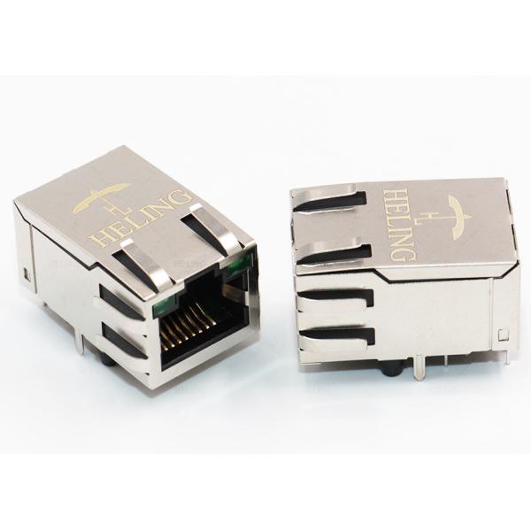Quality R / A 1000 Base - T Integrated Magnetics RJ45 , Ethernet Lan RJ45 Connector for sale
