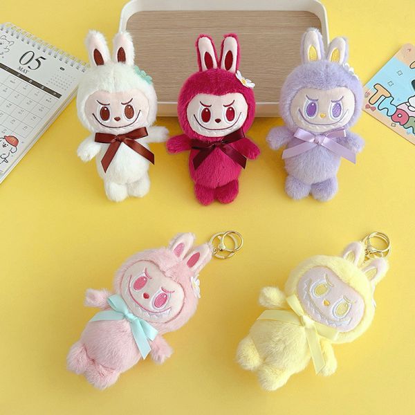 Quality Cute Plush Doll Keychain with Customizable Features and Material for sale