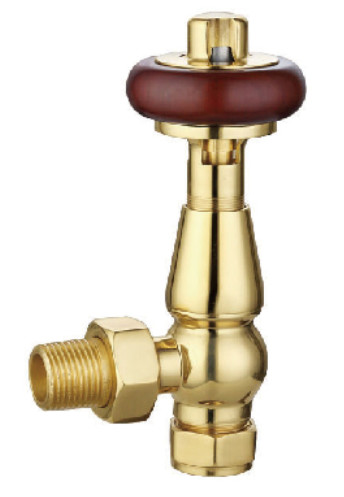 Quality Column Traditional Style Radiator Valves 15mmx1/2'' For Copper Pipe for sale