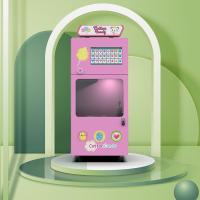 Quality Electric Automatic Cotton Candy Vending Machine 36 Patterns With Flexible for sale