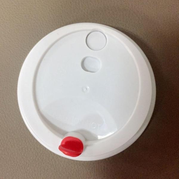 Quality Pp Coffee Plastic Cup Lid For Hot Drink 100% Renewable Resources Durable for sale