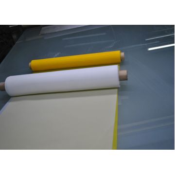 Quality FDA Certificate Polyester Screen Printing Mesh With White And Yellow for sale