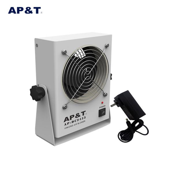 Quality DC Mini Desktop Ionizing Air Blower Static Eliminator For Electronics Industry for sale