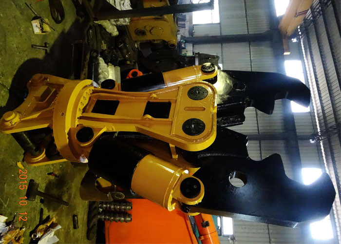 Quality Pillar 330 Excavator Rotate Demolition Shears / Crusher / Pulveriser for sale