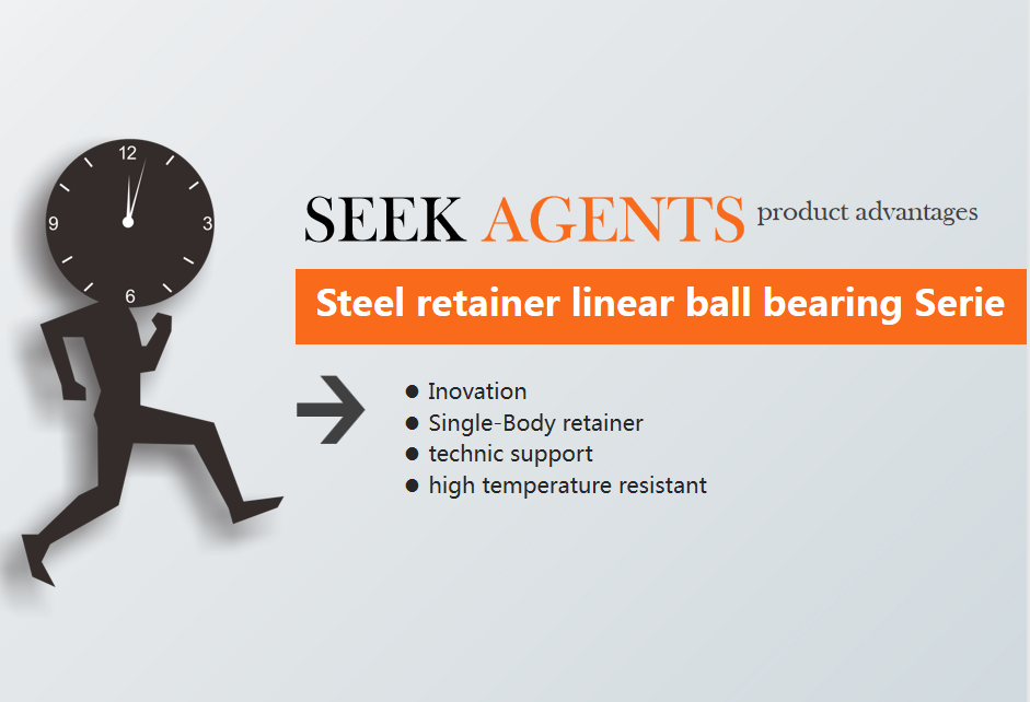 steel retainer linear motion bearing high temperature resistant