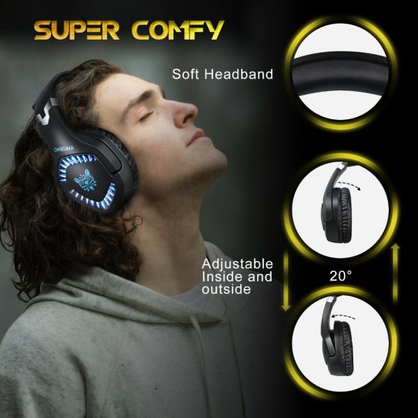 Quality 100mA 2.2kohm 117dB PS4 Xbox One Gaming Headset for sale