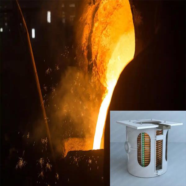 Quality Low Maintenance Induction Melting Furnace System For Melting Copper Self for sale