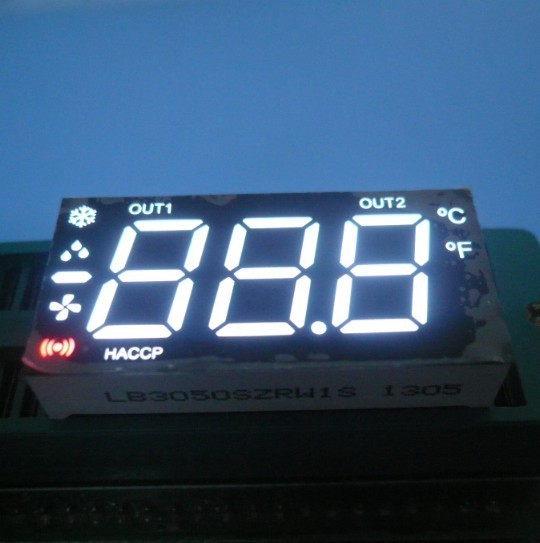 Quality Ultra Red / Yellow Numeric LED Display 0.5 inch for Refrigerator Control for sale