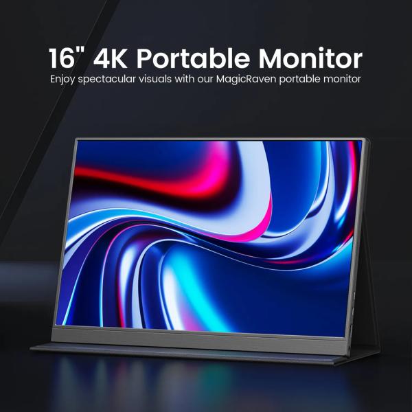 Quality UHD IPS Phone Laptop External Screen Portable Monitor 4k 17.3Inch for sale