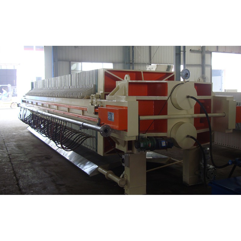 recessed membrane filter press