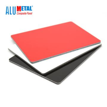 Quality 6mm Acm PVDF Aluminum Composite Panel 1220 X 2440mm Antibacterial Surface for sale