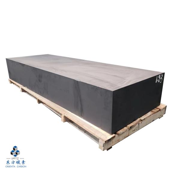 Quality 12µm Grain Size Isostatic Heating Element Graphite Blocks High Chemical for sale
