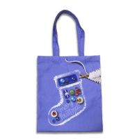 Quality Polyester Cotton Canvas Shopping Bag Customizable Logo Size for Christmas Gift for sale