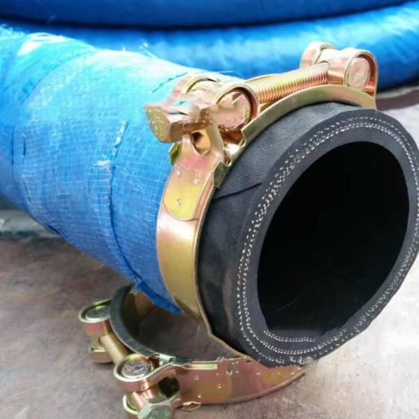 Quality Flexible Mud Rubber Slurry Grout Dredge Suction Hose 1/2 Inch for sale
