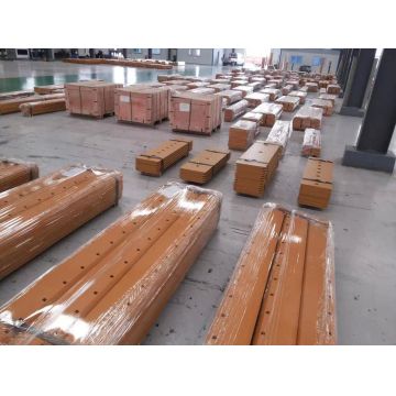 Quality TIG Brand Bulldozer Double Beveled Curved Cutting Edges Motor Grader Blade for sale