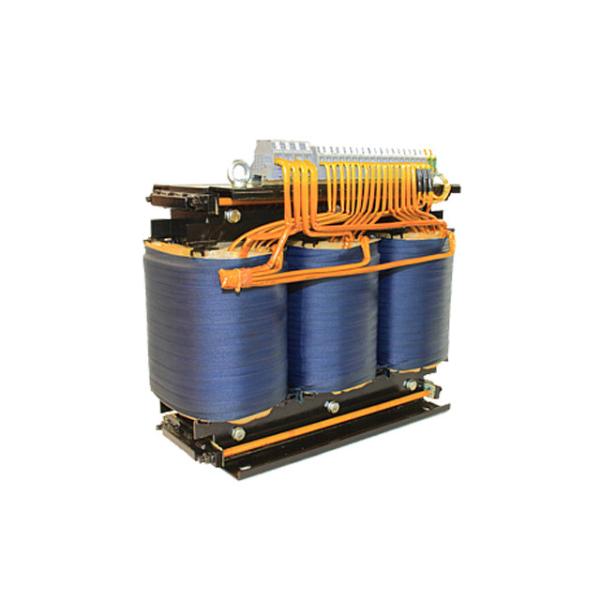 Quality Blue 75KVA 600V AN Three Phase Transformer Copper for sale