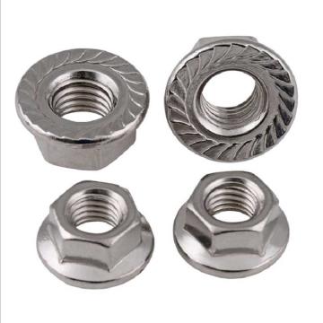 Quality M3-M16 Stainless Steel Serrated Flange Nuts for sale