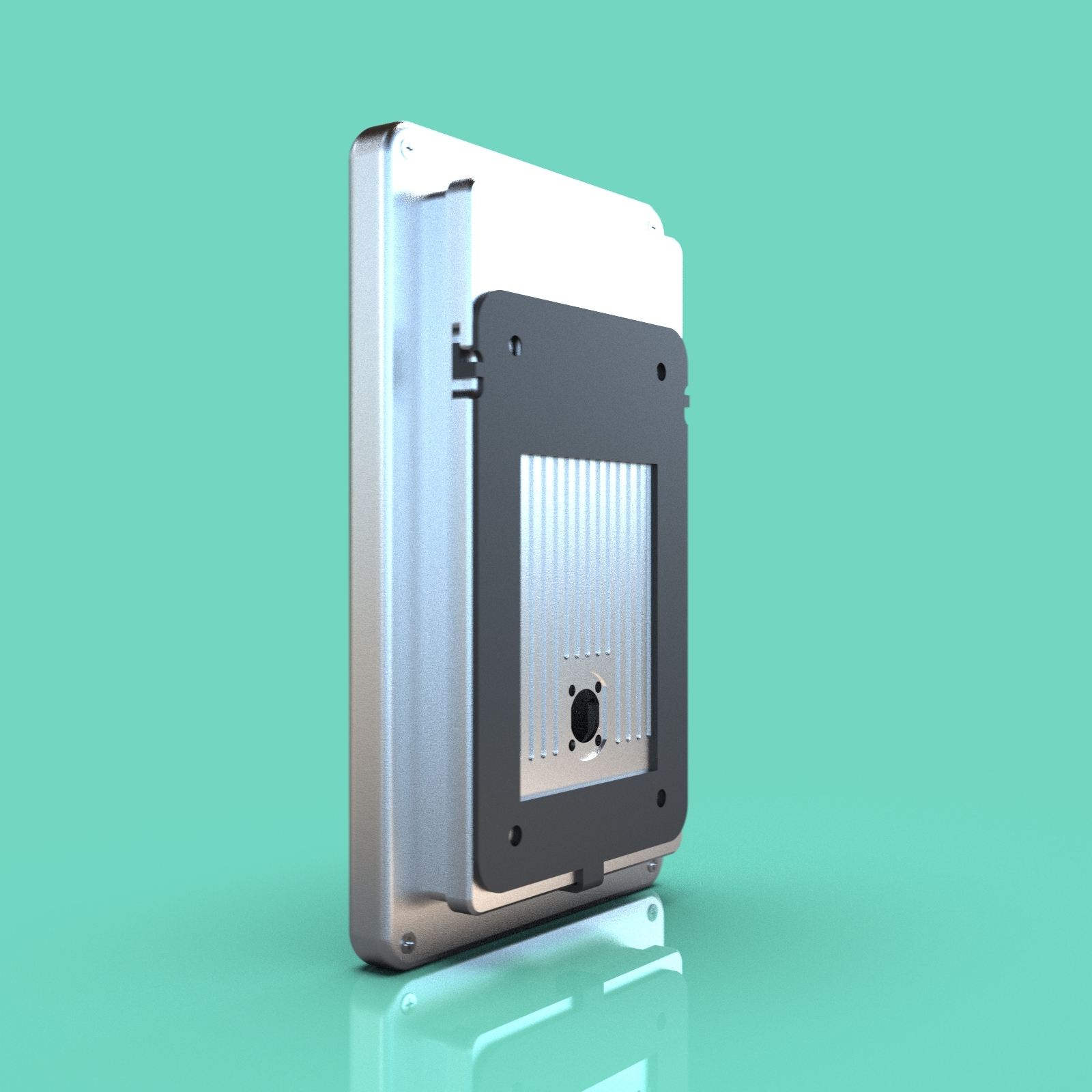 Quality 7" Wall Mount QR Code & Contactless Card Access Control Terminal for sale