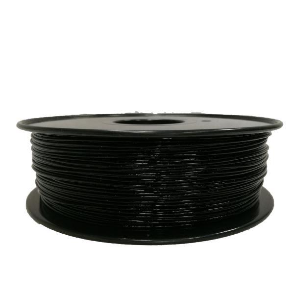 Quality Twinkling 3D Printer Filament 1.75mm Black Filament 1.3Kg / Roll Flexible 3d for sale