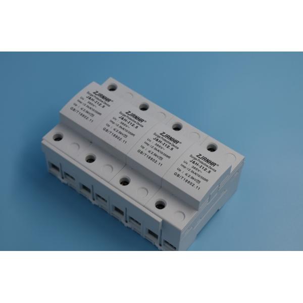 Quality No Working Current IP20 Surge Protective Device T1 4P 4 Pole Surge Arrester for sale