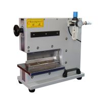 Quality PCB V-Cut Machine With Solid Iron Frame And 2 Sharp Linear Blades for sale