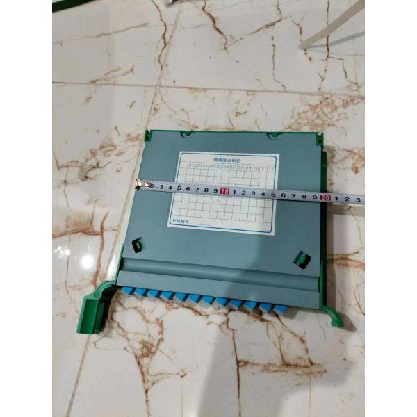Quality 12 Core Small Splice Tray for FTTX ODB NAP FTTH Plastic Fiber Optic Splice Cable for sale