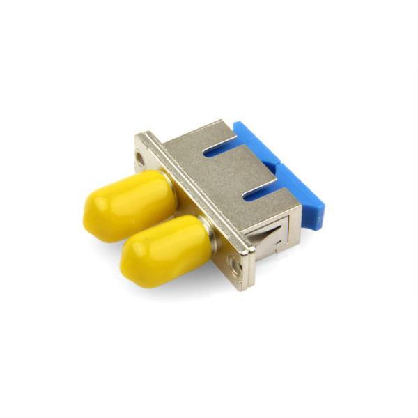 Quality Metal FTTX Duplex Hybrid  SC ST Adapter for sale